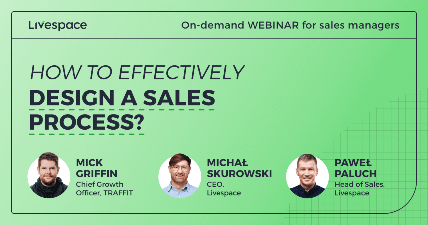 Sales process guide for sales managers - Livespace CRM